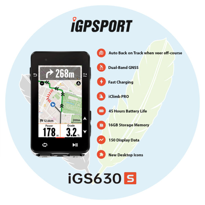 iGPSport iGS630S GPS Bike Computer | Lazada Indonesia