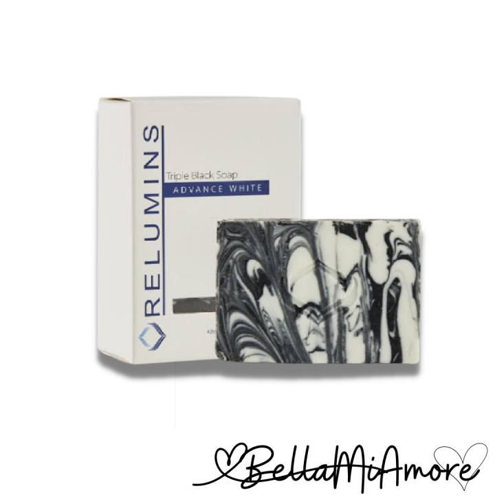 Relumins Spa Formula Triple Action Black&White Soap] whitening ...