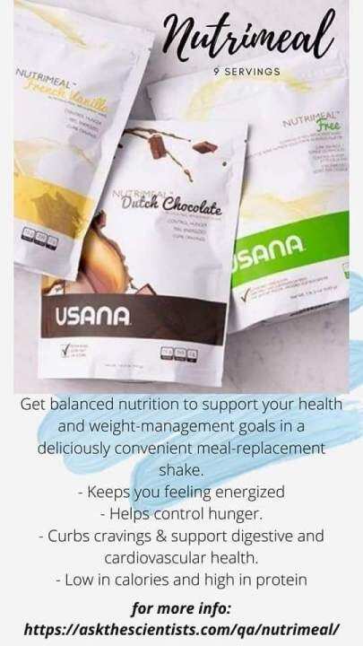 Usana Nutrimeal Protein Drink Mix 100% Authentic | Lazada PH