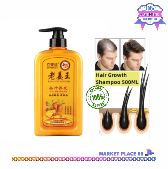 100% Original Ginger Hair Shampoo Anti Hair Loss Nourish Hair Fast ...
