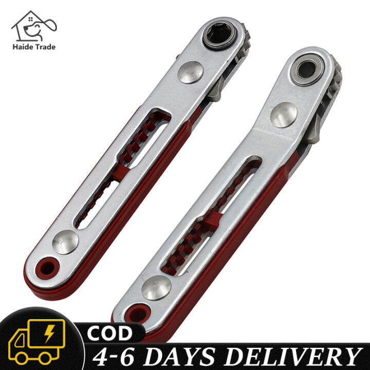 Mini Ratchet Wrench Portable Two-way Adjustable Ratchet Screwdriver ...