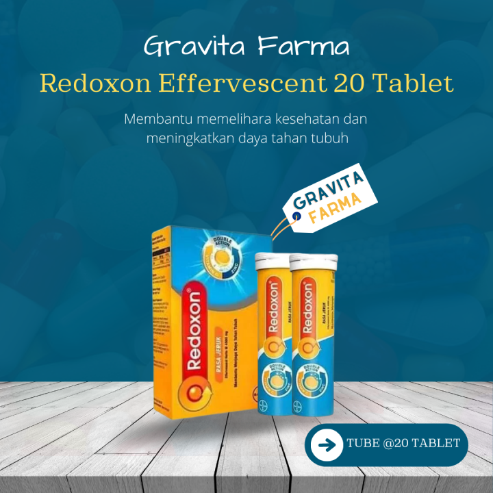 Redoxon Effervescent isi 20 Tablet | Lazada Indonesia