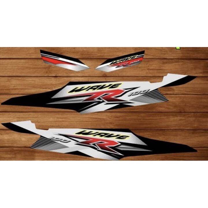 Promotions Honda Wave R 100 stock decals | Lazada PH