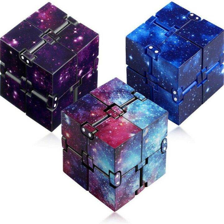 New Magic Sensory Infinity Cube Stress Fidget Autism Anxiety Relief ...