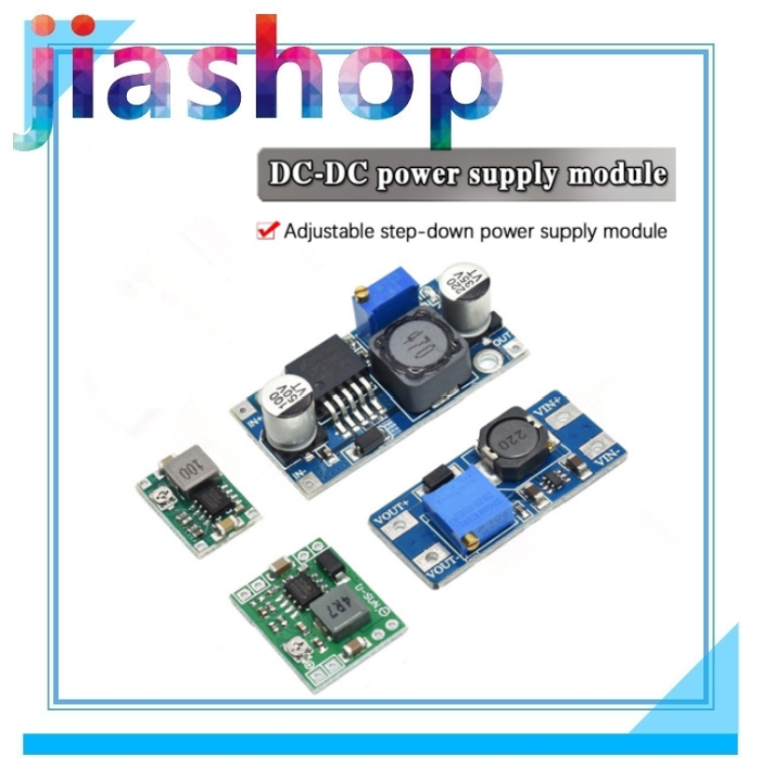DC-DC Voltage Regulator Module Adjustable Boost Board Step Up Down ...