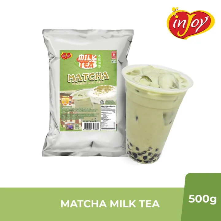 Injoy Matcha Milk Tea Powder 500g | Lazada PH