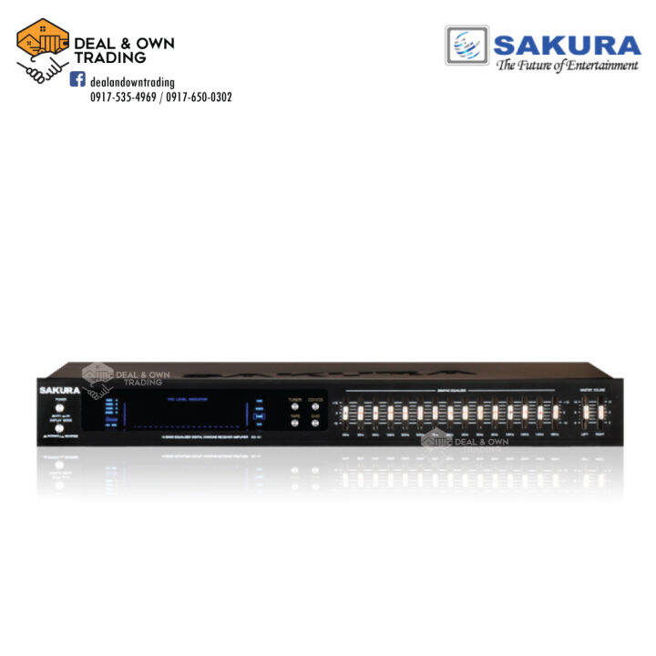 Sakura EQ-151 15 Band Stereo Graphic Equalizer | Lazada PH
