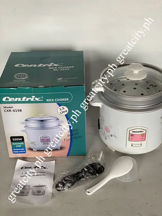 Centrix Rice Cooker 1.5 Liters | Lazada PH