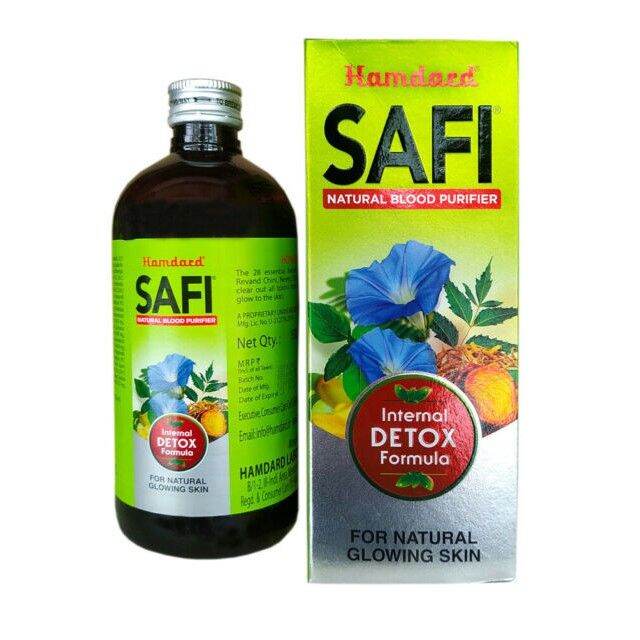 ♀Hamdard SAFI detox liquid 100ml natural blood purifier neem senna ...