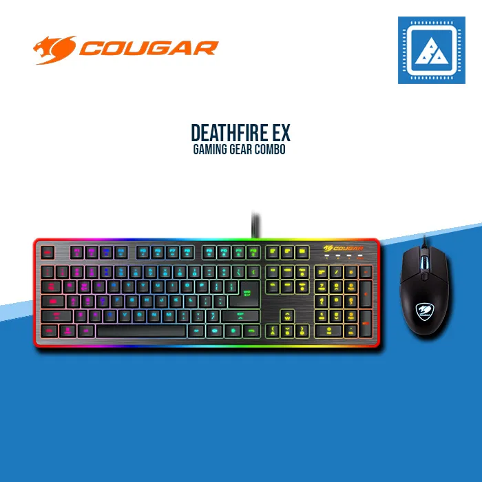 COUGAR COMBO KEYB. DEATHFIRE EX HIBRID 8 COLOR BACKLIGHT | Lazada PH