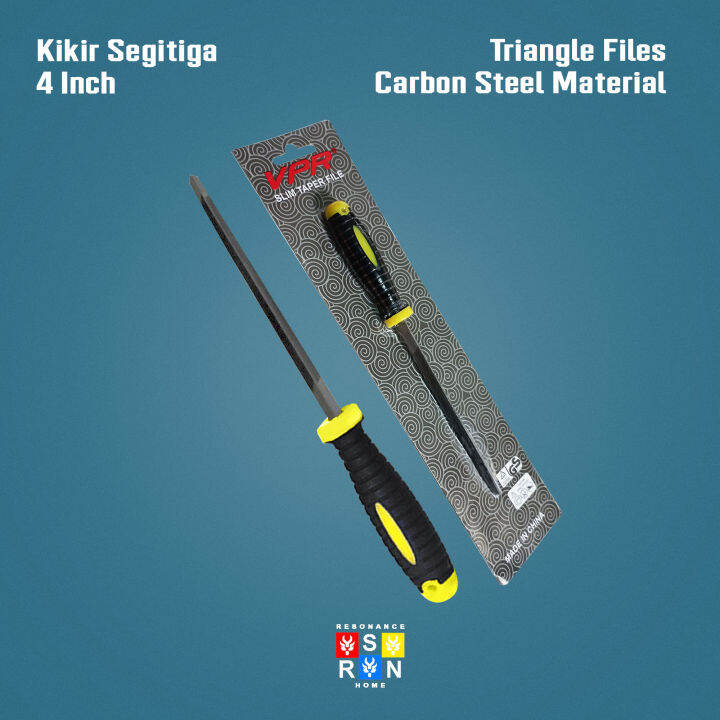 Kikir Segitiga + Gagang 4" Resonance Home | Lazada Indonesia