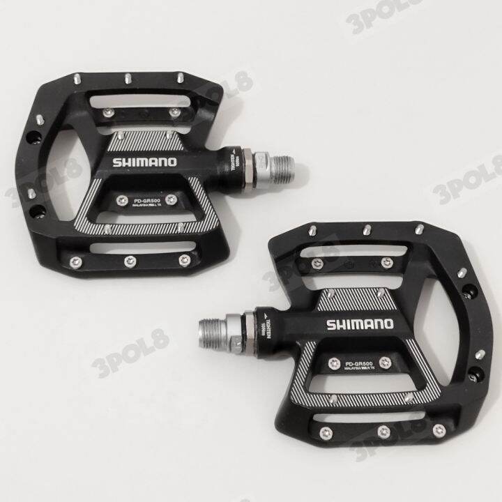 Shimano Flat Pedal PD-GR500 Bike MTB Pedals | Lazada PH