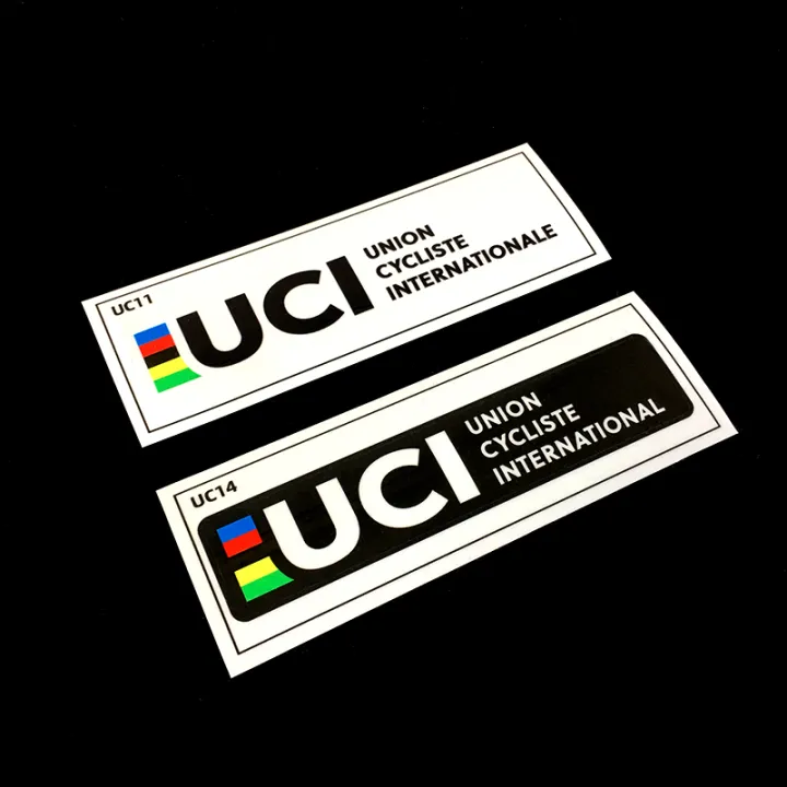 Uci World Cycling Union Sticker Frame Front Fork Helmet Decal | Lazada PH