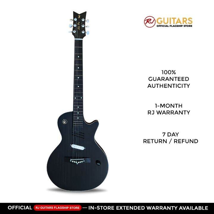 RJ Gitarang Tipid - RJ Les Pu Acoustic Electric Guitar (ASSORTED/RANDOM ...