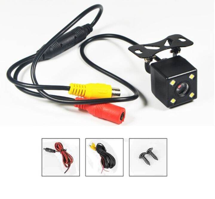 HD 4 LED Night Vision Rear View Camera 170 Wide Angle Universal Car ...