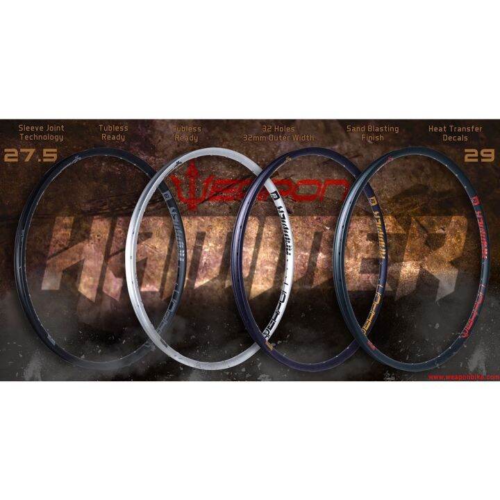 ☆Rim Weapon Hammer TR7 For 27.5 And Hammer TR9 For 29er ALL MOUNTAIN ...