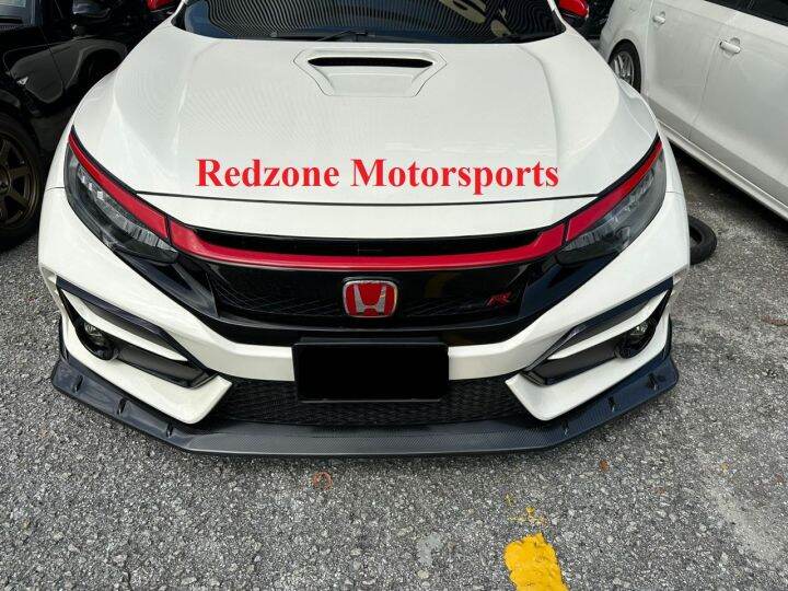 Honda civic FK8 Mugen bodykit carbon fiber front lip | Lazada