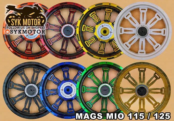 [SYK MOTOR] MOTORCYCLE RIM/MAGS FOR MIO 115/125 | Lazada PH