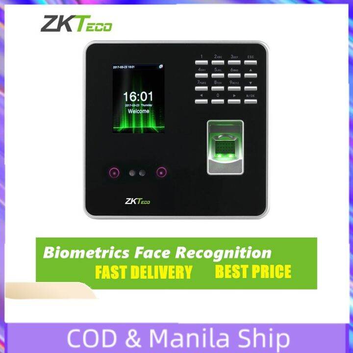 ZKTECOCentral Control Wisdom Biometrics Face Recognition Fingerprint Time Card Machine Office ...