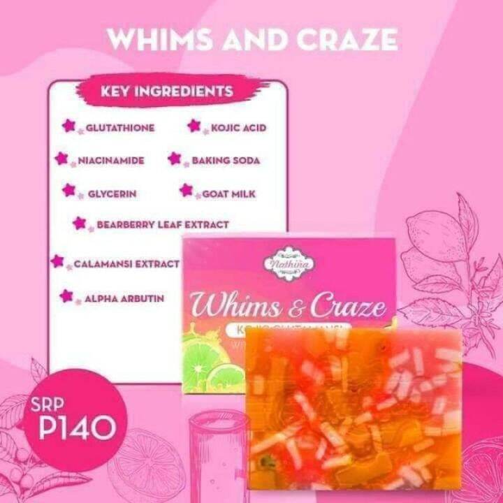 Whims & Craze Soap - (Nathiña authentic) | Lazada PH
