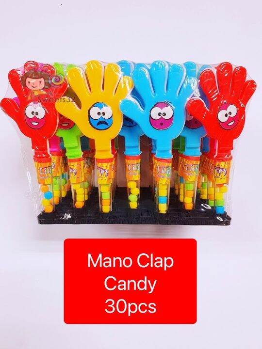 Mano Clap Hand Toy Candy 30pcs suitable for kids fun birthday party ...