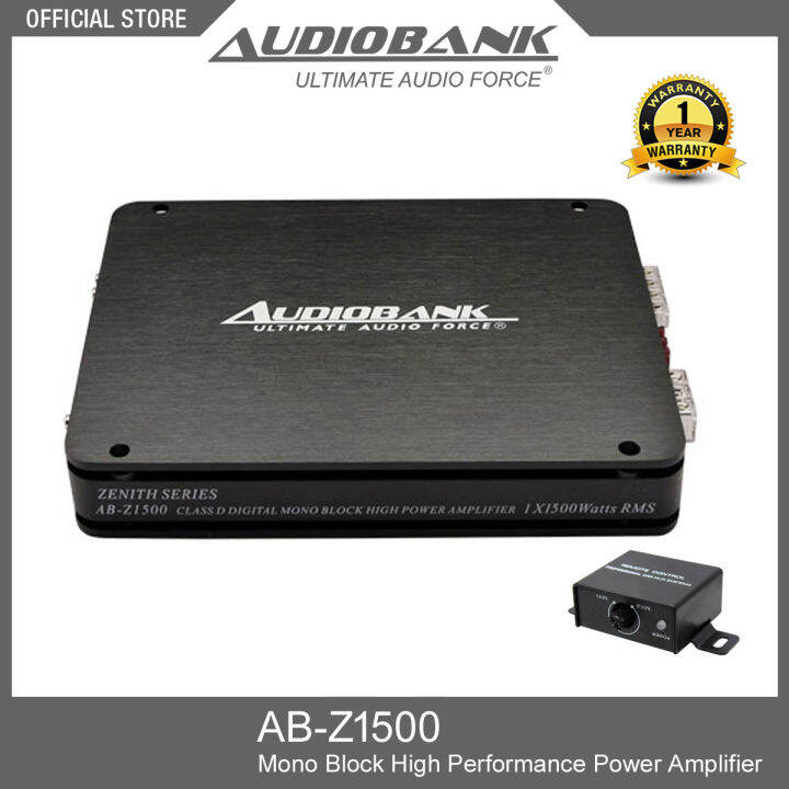 AUDIOBANK Car Audio AB-Z1500 Mono Block High Performance Power Car ...
