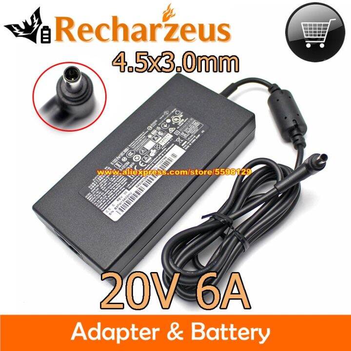 Genuine Delta ADP-120VH D AC Adapter 120W 20V 6A Chicony A17-120P2A ...