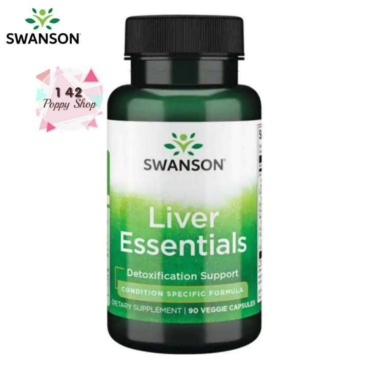บำรุงตับ Swanson Condition Specific Formulas Liver Essentials 90 ...