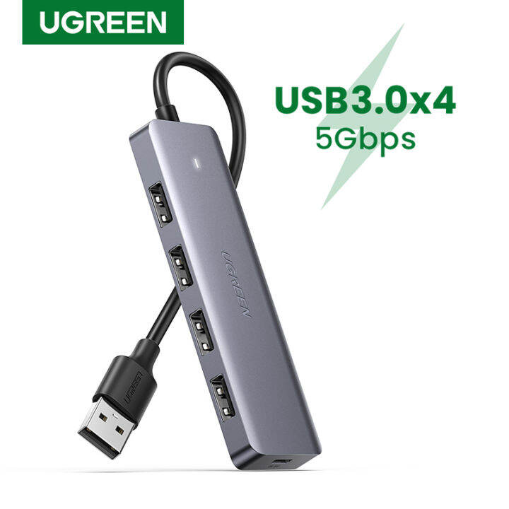 UGREEN 4-Port USB HUB 3.0 port adapter High-Speed USB 5V Splitter Portable Extension Data Hub ...