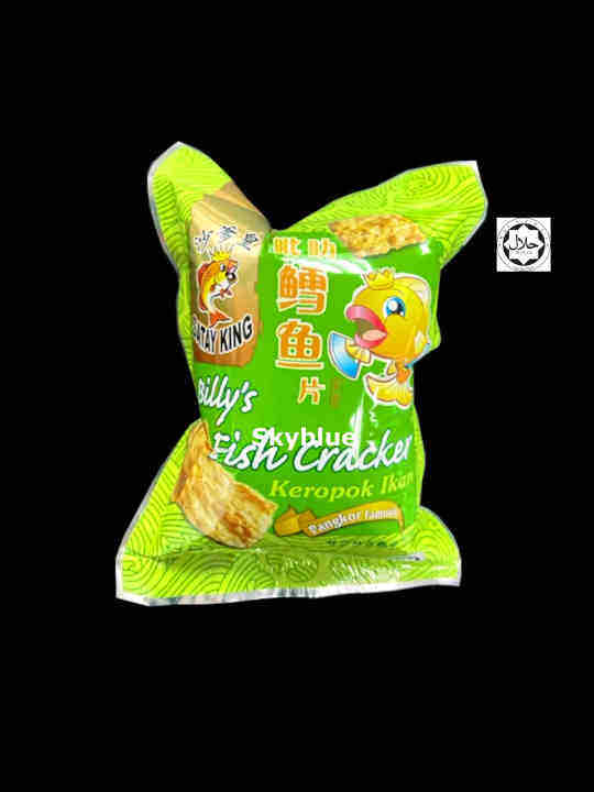 Billy's Fish Cracker (Satay King) / Keropok Ikan / 吡叻鳕鱼片 | Lazada