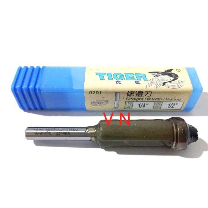 Mata Router/Profil 12 mm Bearing/Roda/Straight Bit With Bearing Tiger ...