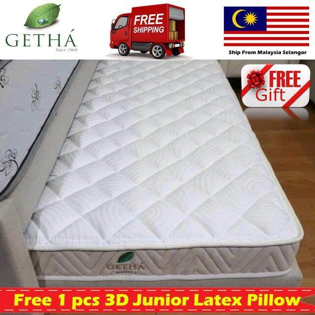 🇲🇾🔥GETHA ANTHORIZED🔥GETHA SUNNY 5 SINGLE /SUPER SINGLE MATTRESS 100% ...