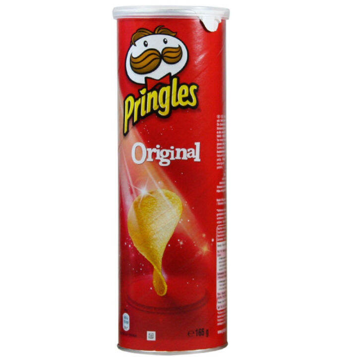 PRINGLES POTATO CHIPS BUNDLE OF 6 ( ORIGINAL, SOURCREAM, CHEDDAR CHEESE ...