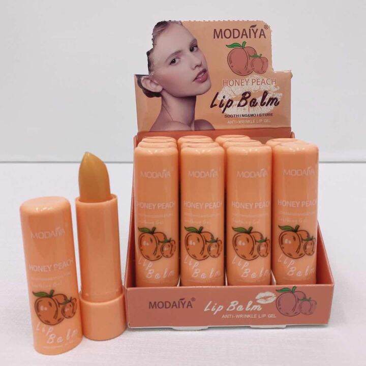 Peach Lip Balm Modaiya [ Ready Stock ] | Lazada
