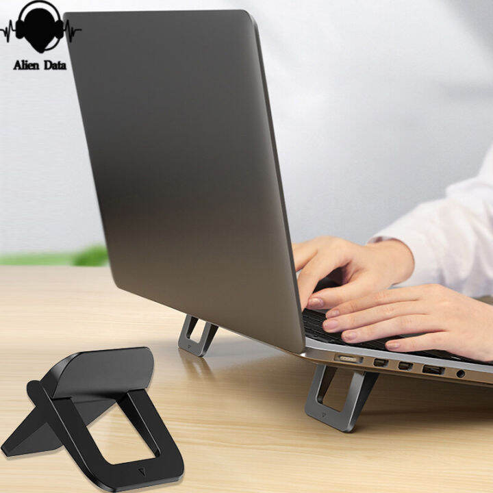 【Alien Data】2PCS Mini Support Bracket Desktop Universal Laptop Folding ...