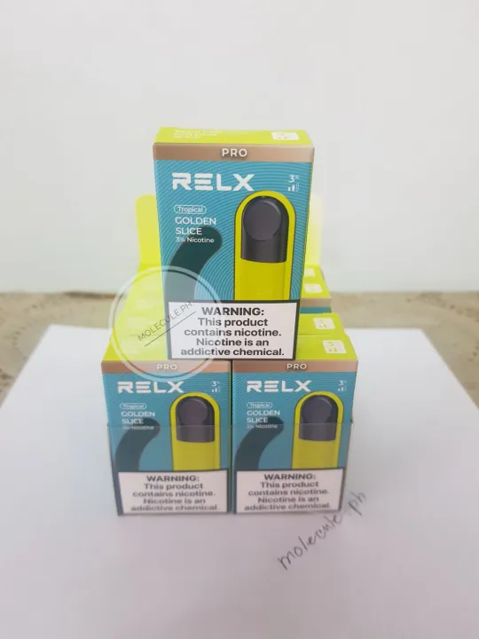 RELX INFINITY & ESSENTIAL PODS / GOLDEN SLICE | Lazada PH