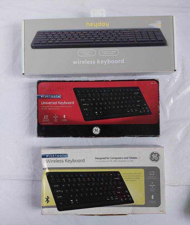 Assorted Wireless Bluetooth Keyboard by GE Heyday NewUSA | Lazada PH