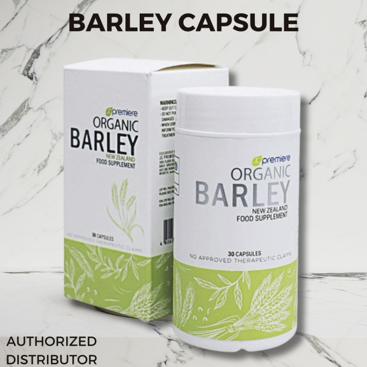 JC Premiere Organic Barley Capsule Promotes weight loss 30 Capsule Per ...