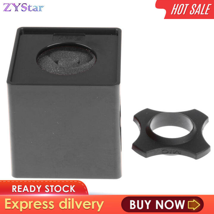 ZYStar Square Cube Shaped Interview DIY Station Mic Microphone Flag ...