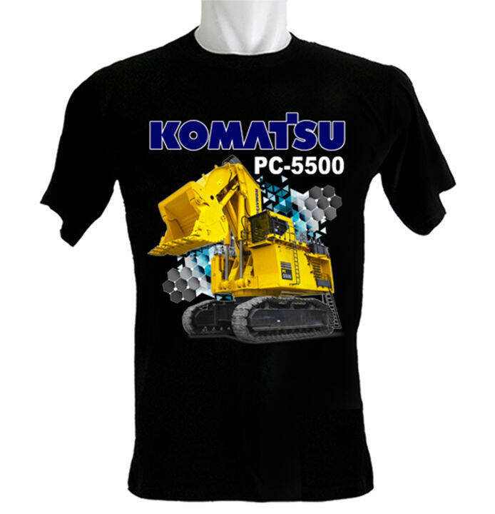 Kaos Heavy Equipment Komatsu PC-5500 | Lazada Indonesia