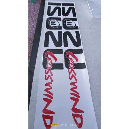 Isuzu Crosswind Side Panel Sticker Design durable | Lazada PH