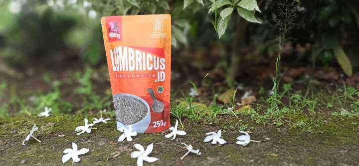 Serbuk Cacing Tanah Lumbricus Rubeluss Bubuk Tepung cacing Halus 100gr ...