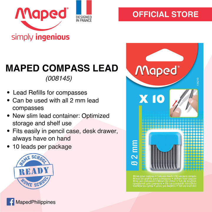MAPED Compass Lead Refills | 10-Piece Set | AA134210 | Lazada PH
