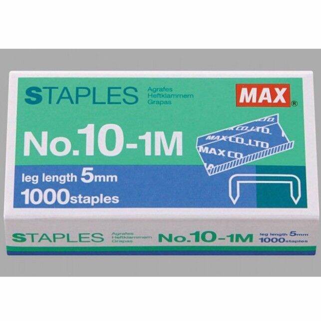 Isi Stapler Merk MAX No 10-1M Original | Lazada Indonesia