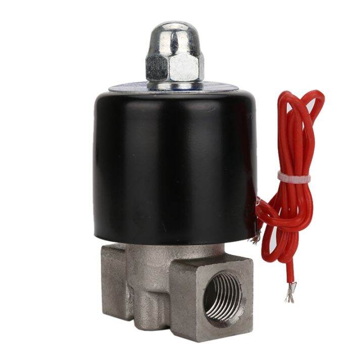 DN08 AC220V 110V DC24V 12V 1/4" compact good price stainless steel solenoid valve for air, water ...