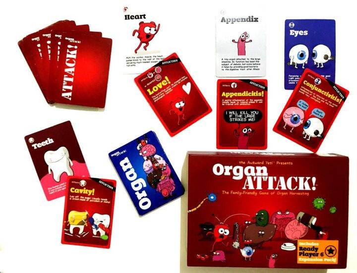 Organ Attack Board Game | Lazada
