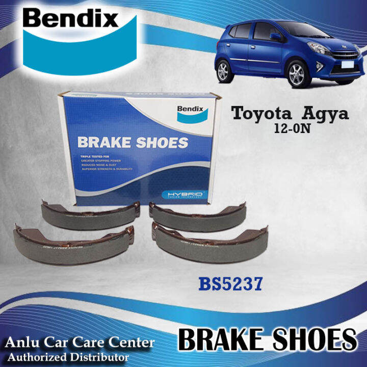 BRAKE SHOE for TOYOTA WIGO / BENDIX BS5237 | Lazada PH