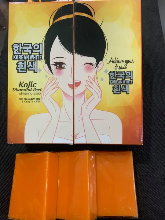 KOREAN WHITE Kojic Diamond Peel 90gx3 | Lazada PH