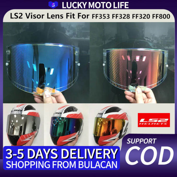 LS2 Visor Lens Fit For FF353 FF328 FF320 FF800 LS2 Rapid / Stream ...