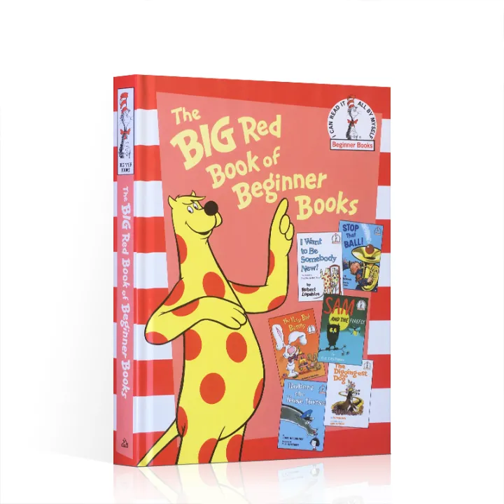 Dr Seuss The Big Red Book Of Beginner Books หนังสือภาพการตรัสรู้ภาษาอังกฤษ | Lazada.co.th